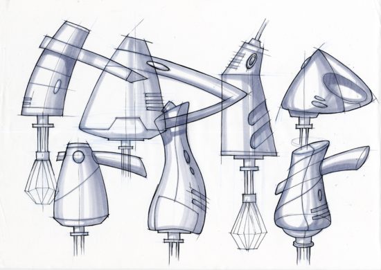 Marker Rendering of Hand Held Whisk (free download ...
